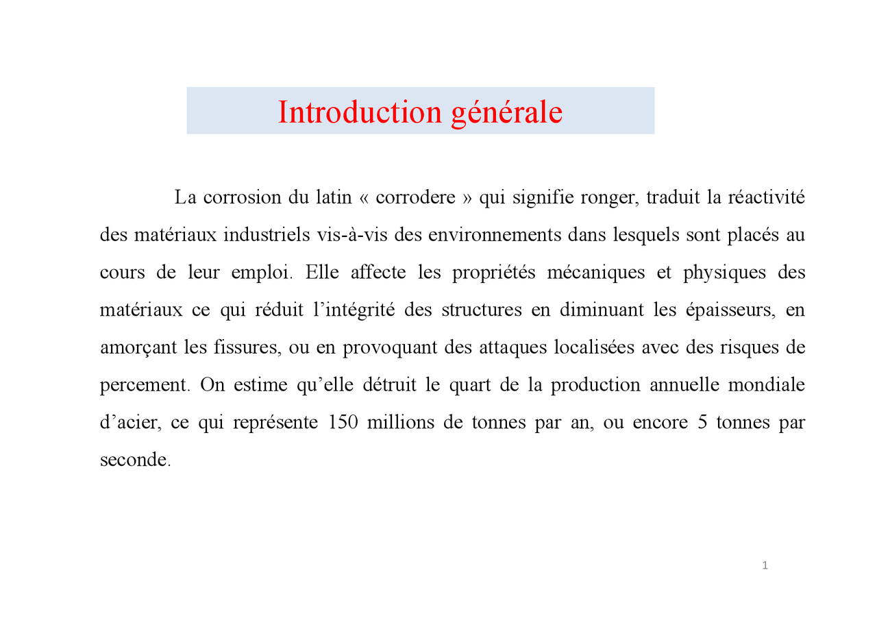 Corrosion Des Métaux Lecture Notes Electrochemistry Docsity