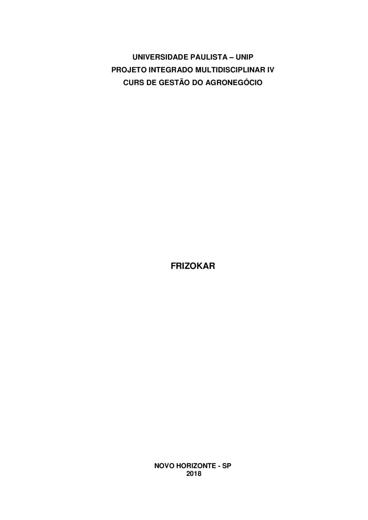Pim Iv Trabalho Interdisciplinar Unip Docsity