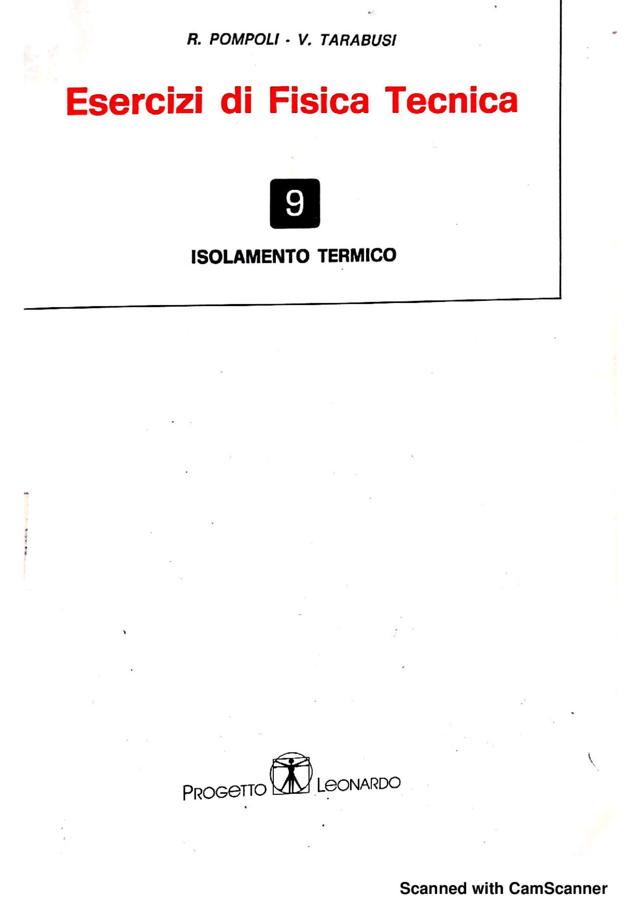 Esercizi di Fisica tecnica - Docsity