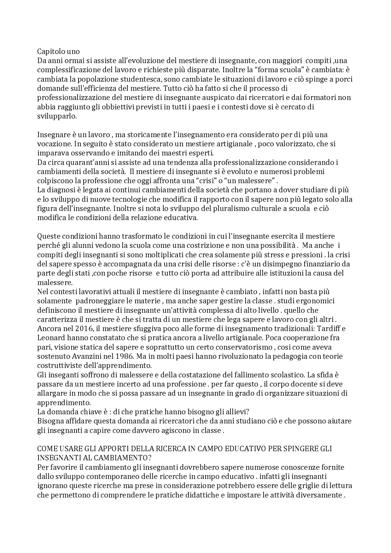 Oltre Il Fare Riassunto Docsity