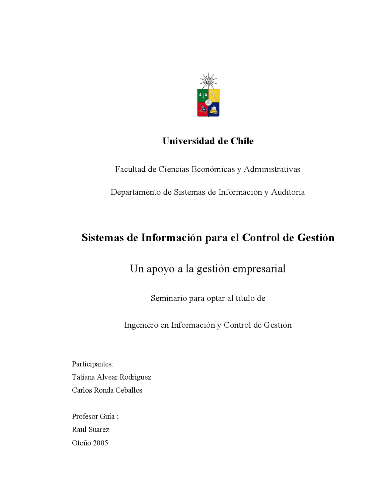 Tesis En Cuestión De Sistemas De Información Docsity