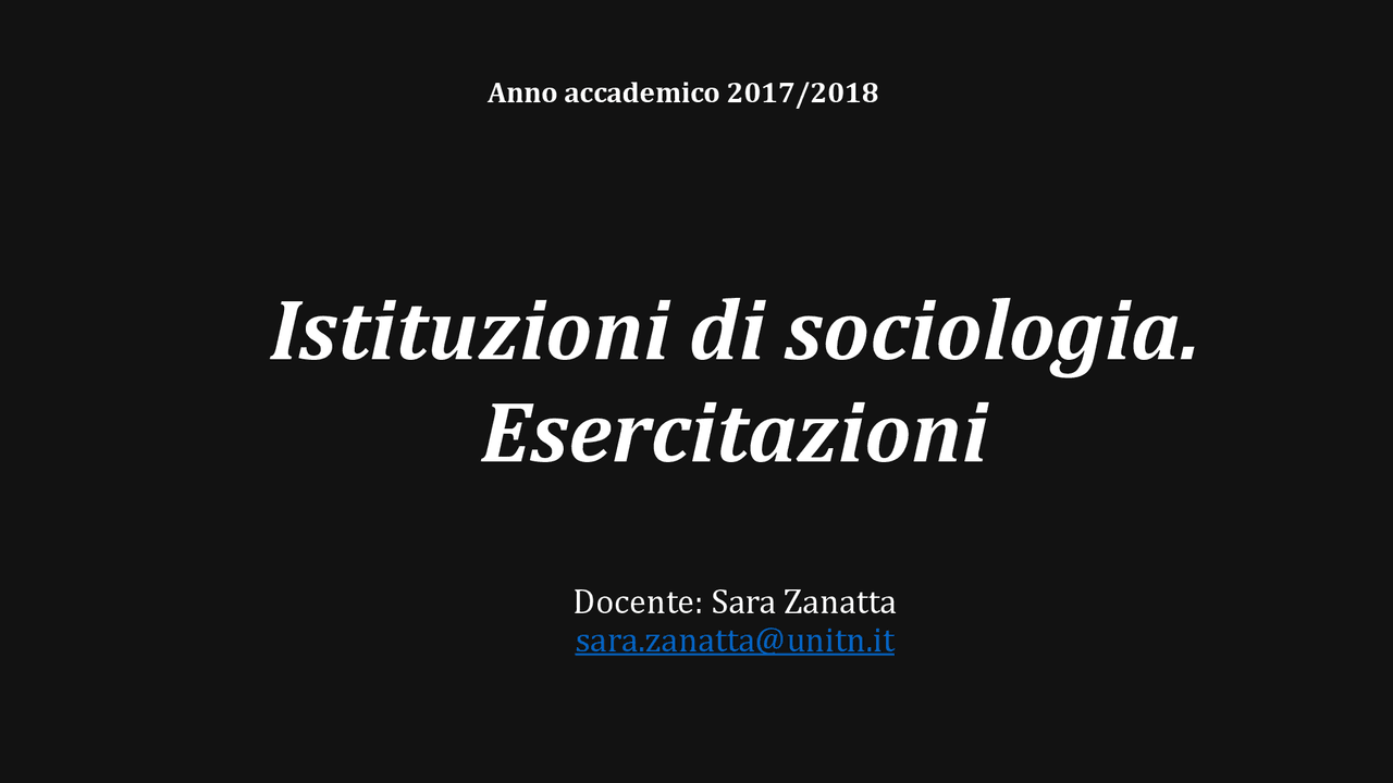 Conflitto Sociale Presentazione Bibliografia Docsity