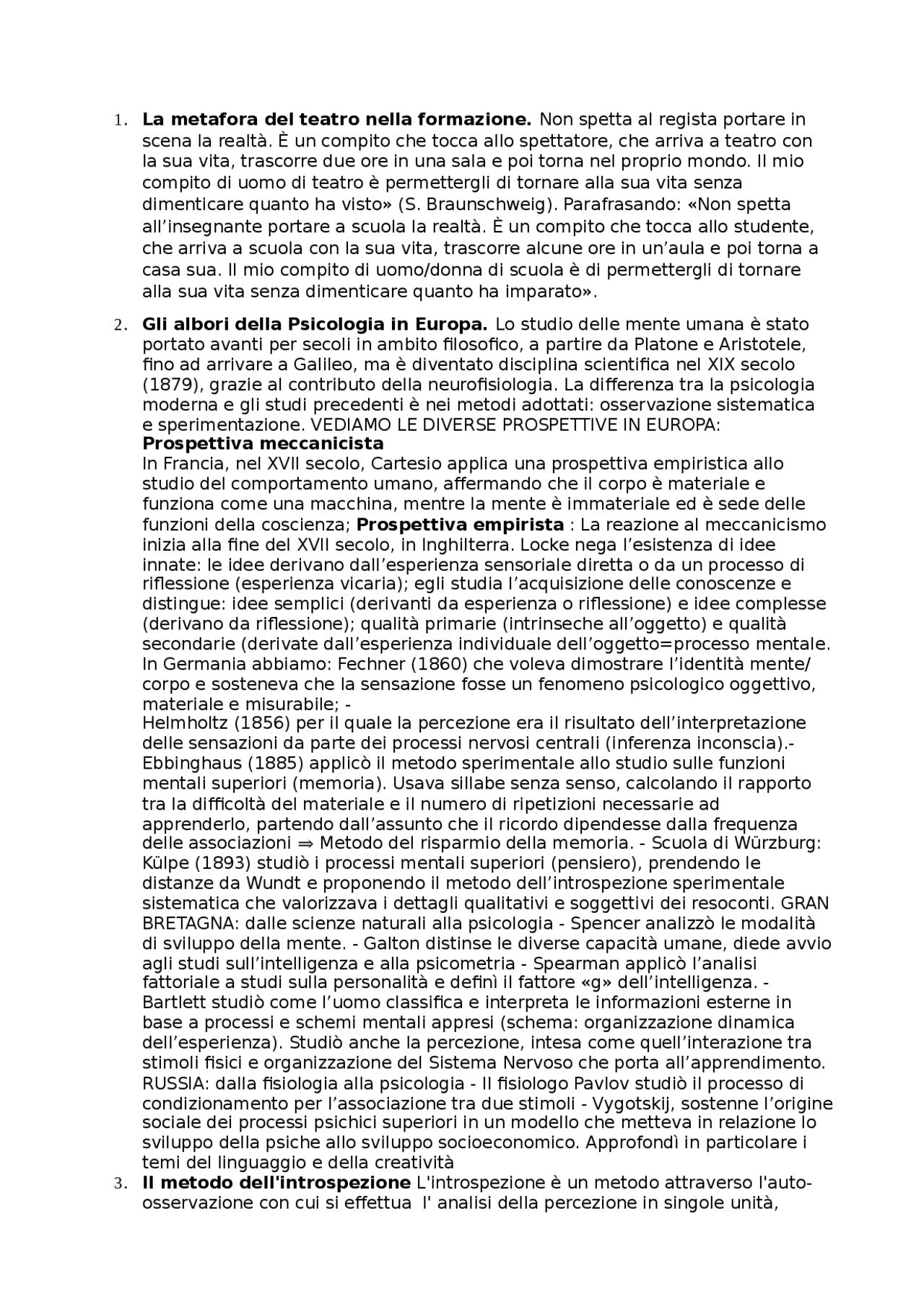 Paniere Domande Aperte Psicologia Generale Ecampus Panieri Di