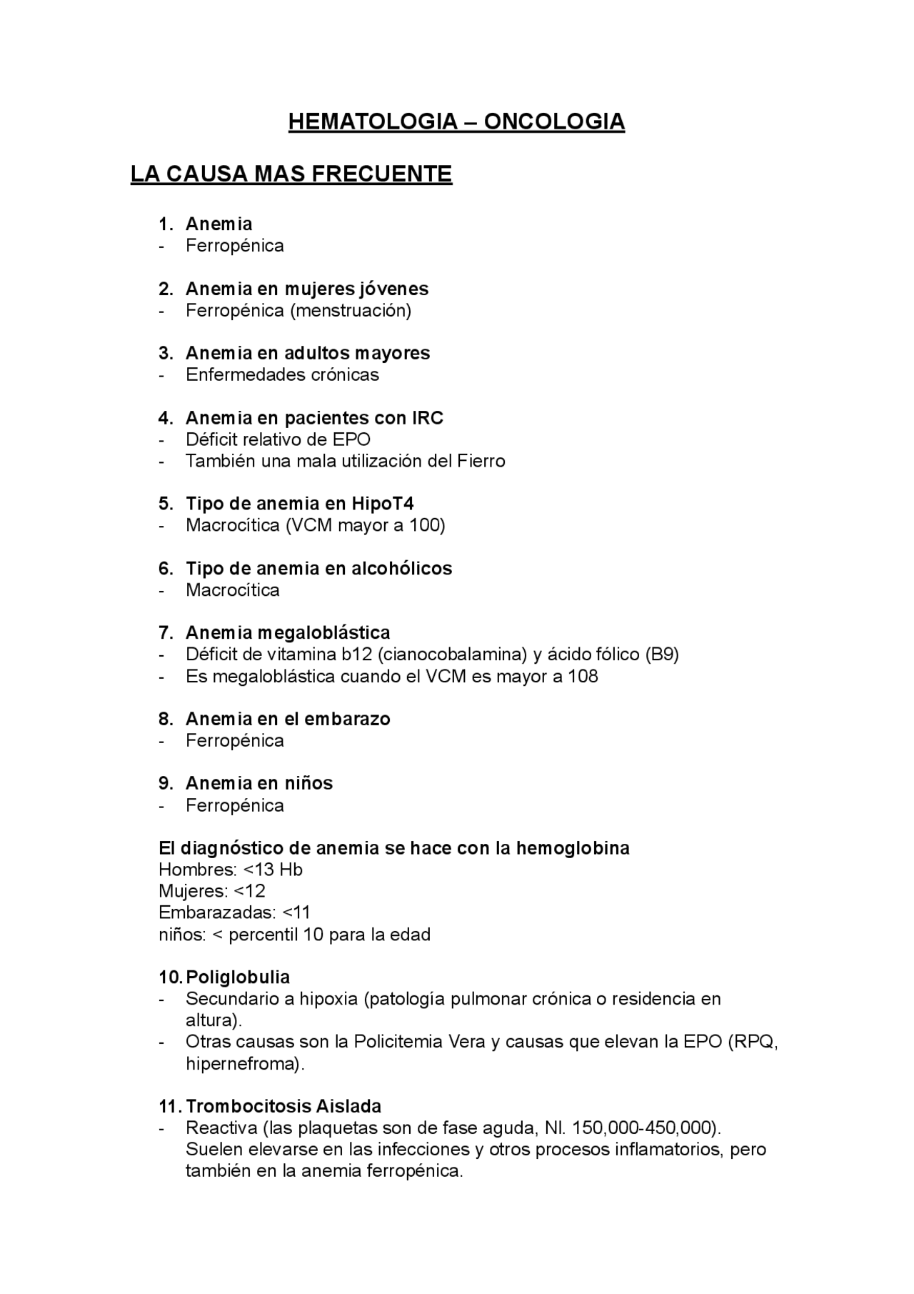 Guia Practica De Hematología Docsity