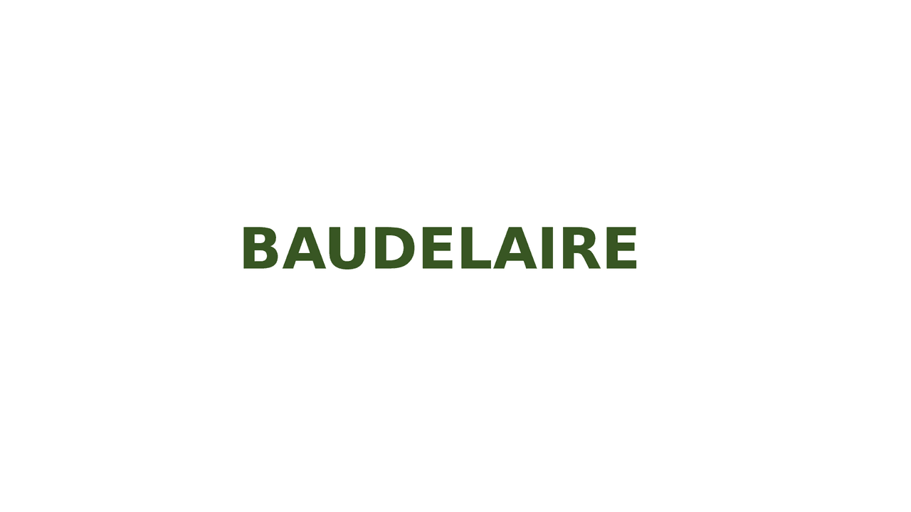 Baudelaire E Il Decadentismo Docsity