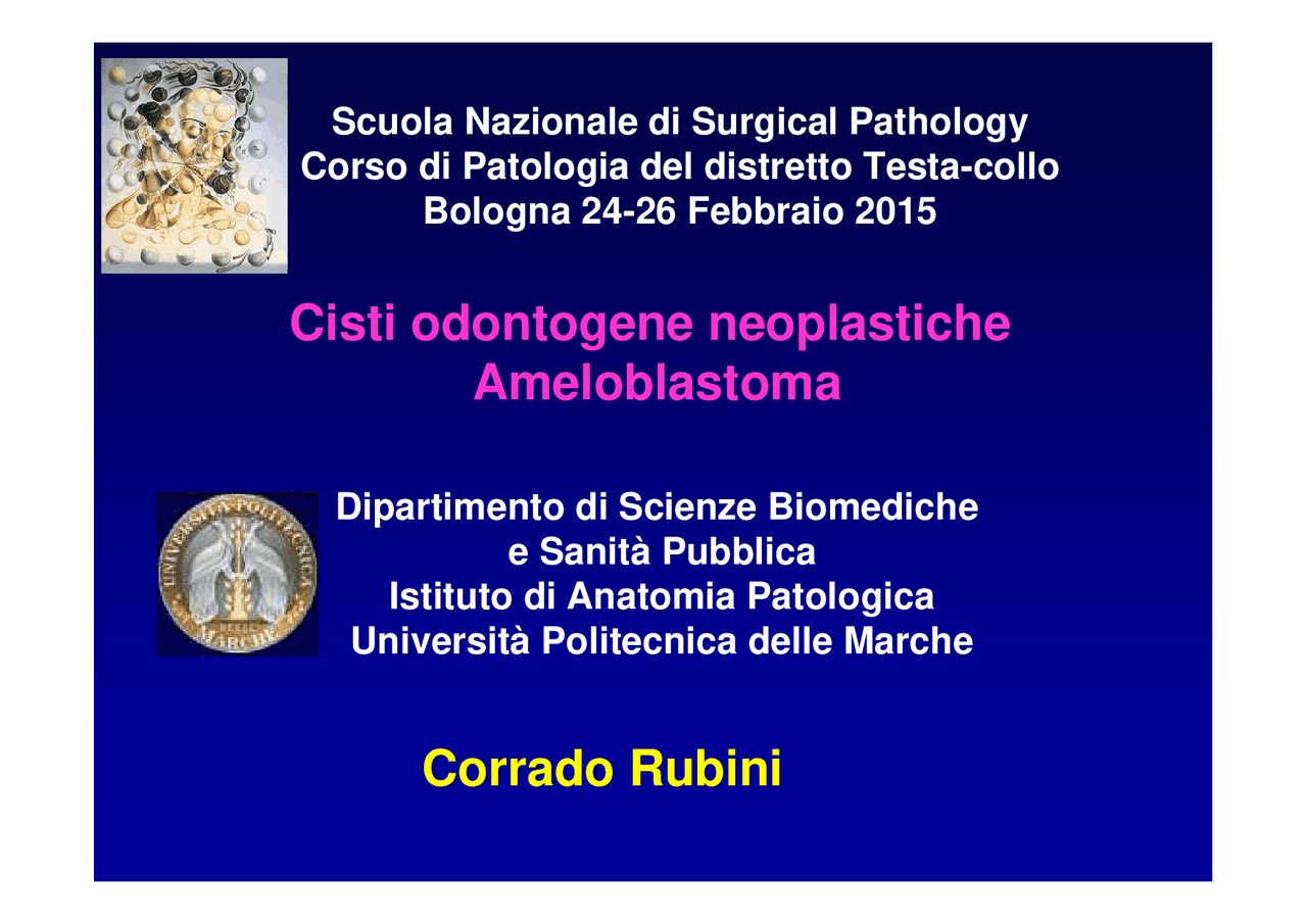 Tumori Ossei Benigni Docsity