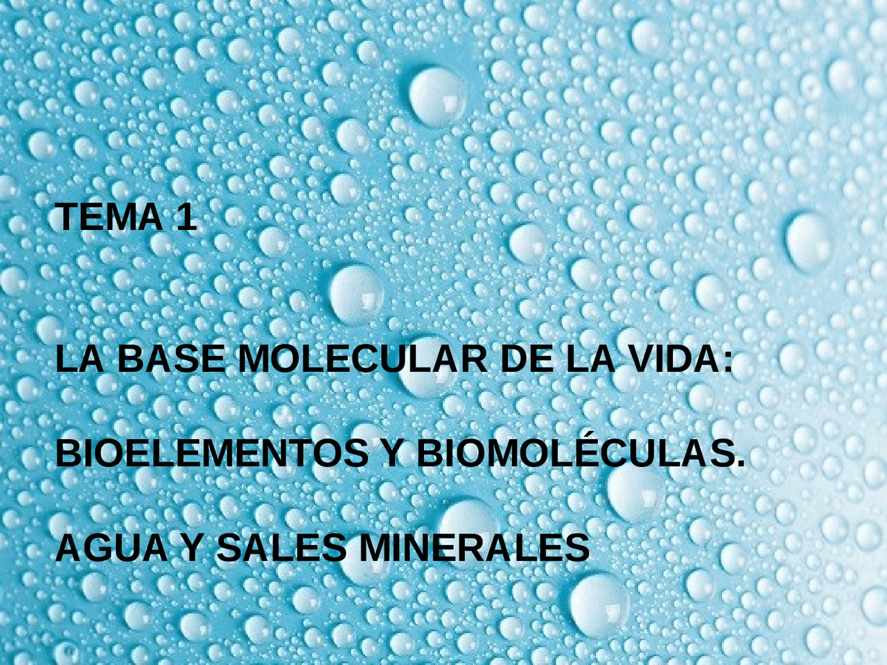 Los bioelementos orgánicos e inorgánicos | Diapositivas de Biología ...
