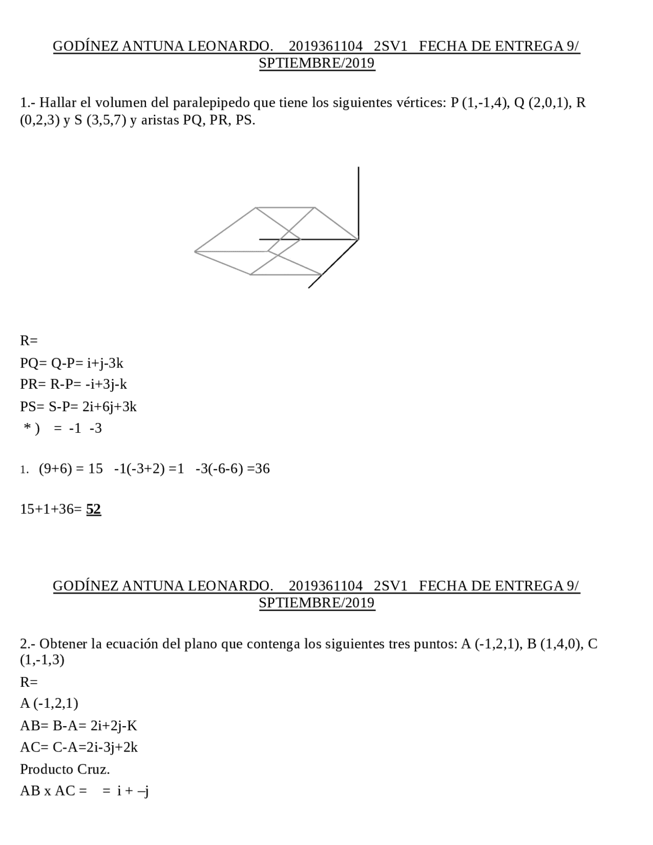 Examen Calculo Vectorial Docsity