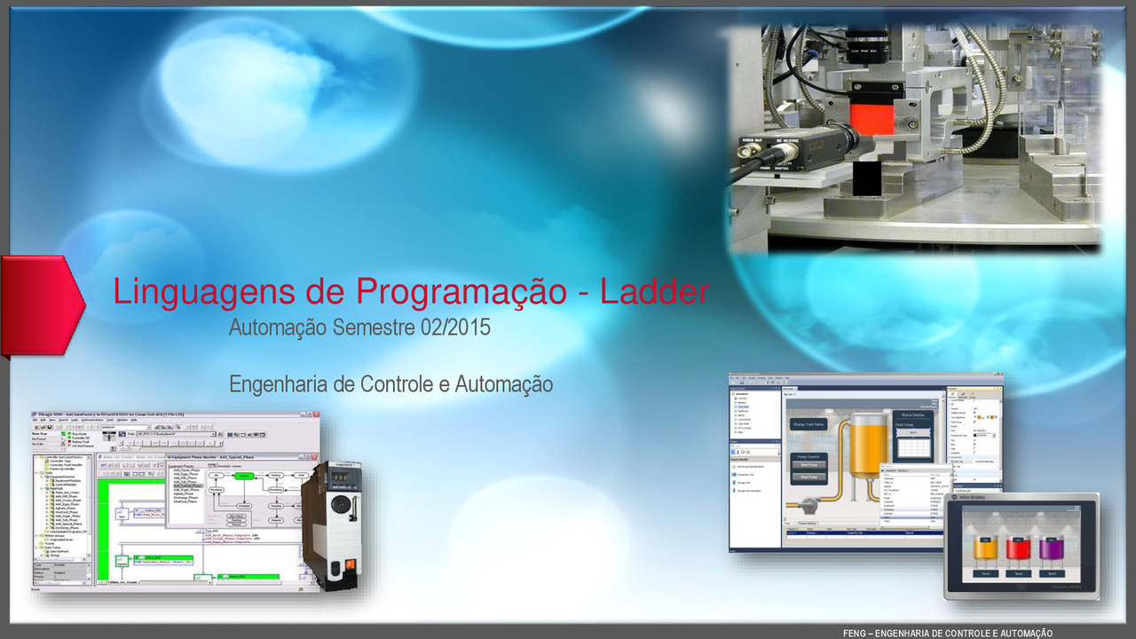 AUTOMAÇÃO E CONTROLE LIMGUAGEM LADDER - Docsity