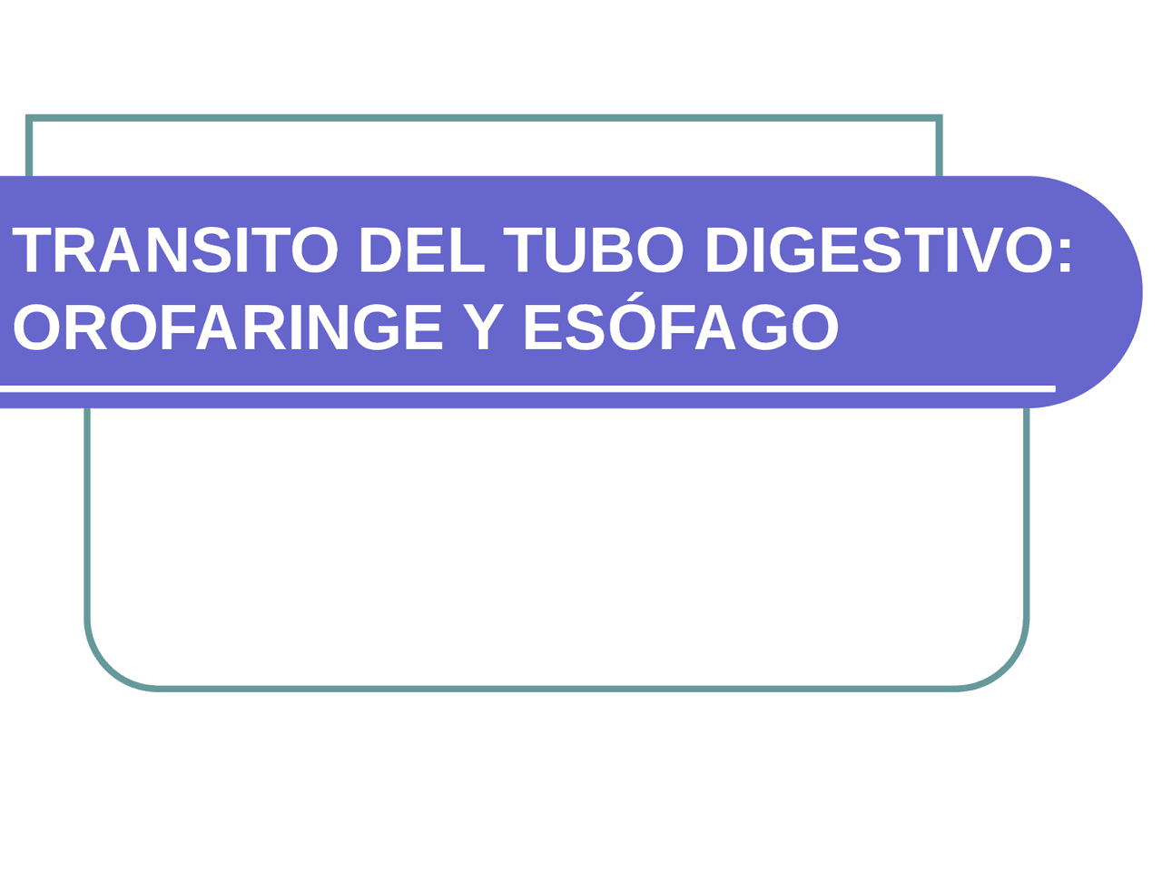 Exposocion de fisiologia medica- transito del tubo digestivo - Docsity