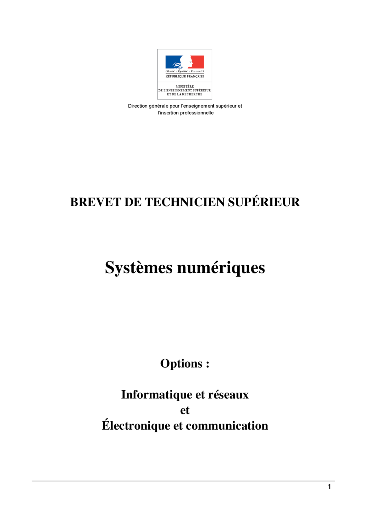 Systèmes Numériques Docsity