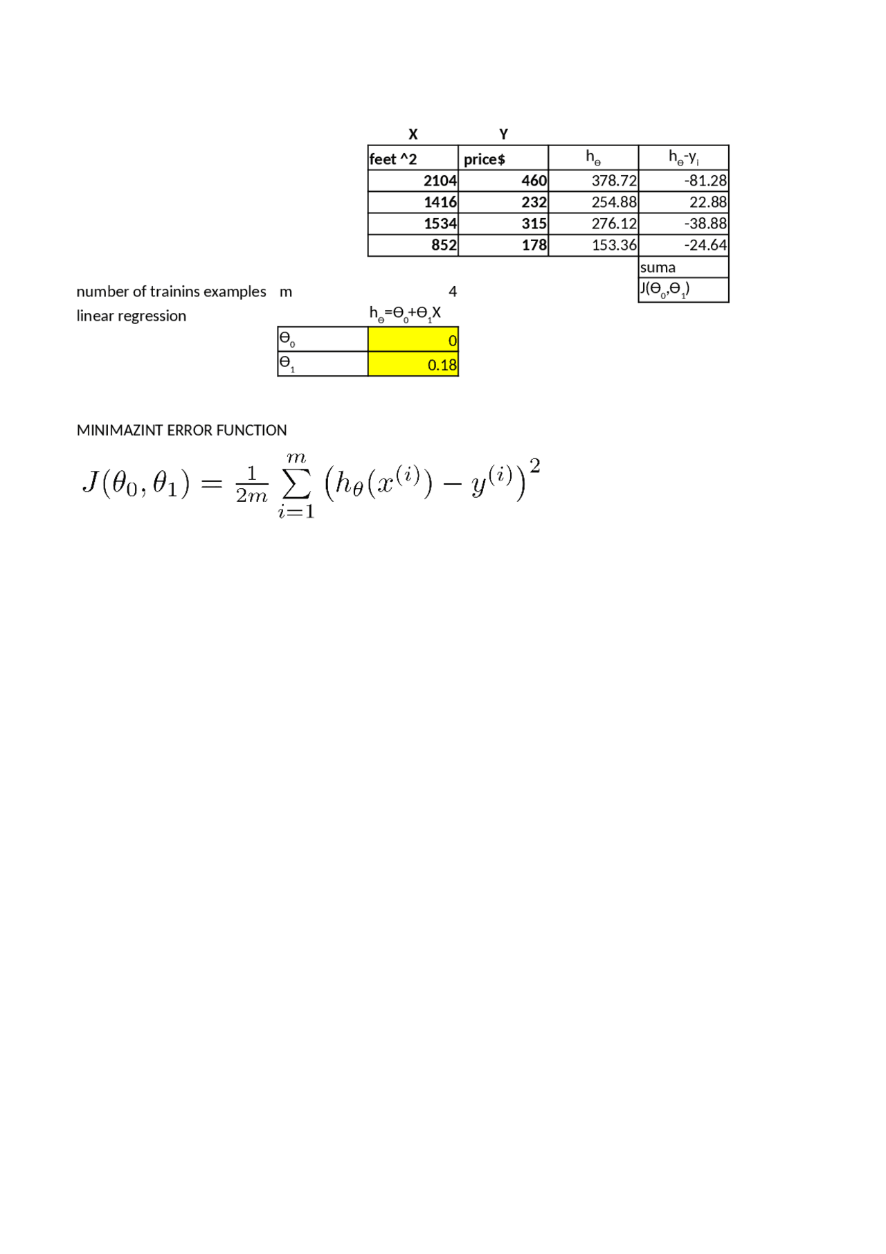 Machine Learning Big Data Docsity
