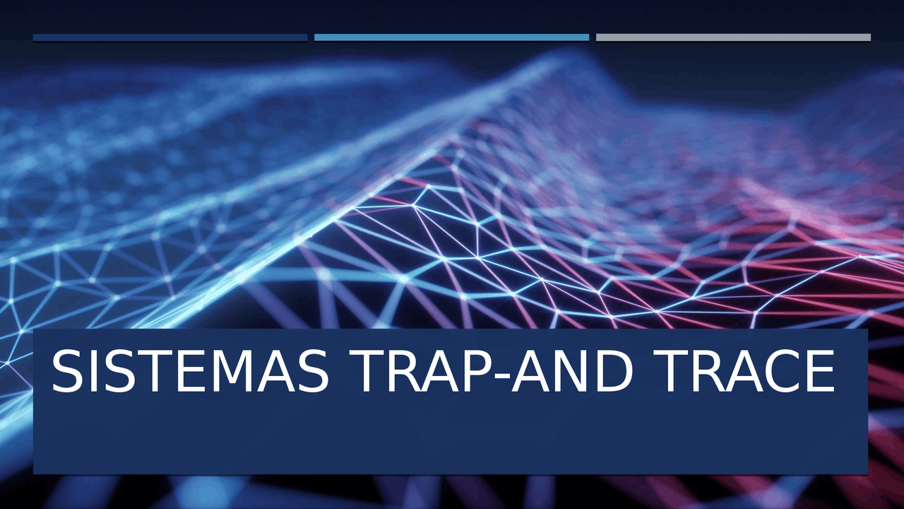 Sistemas Trap-and Trace - Docsity