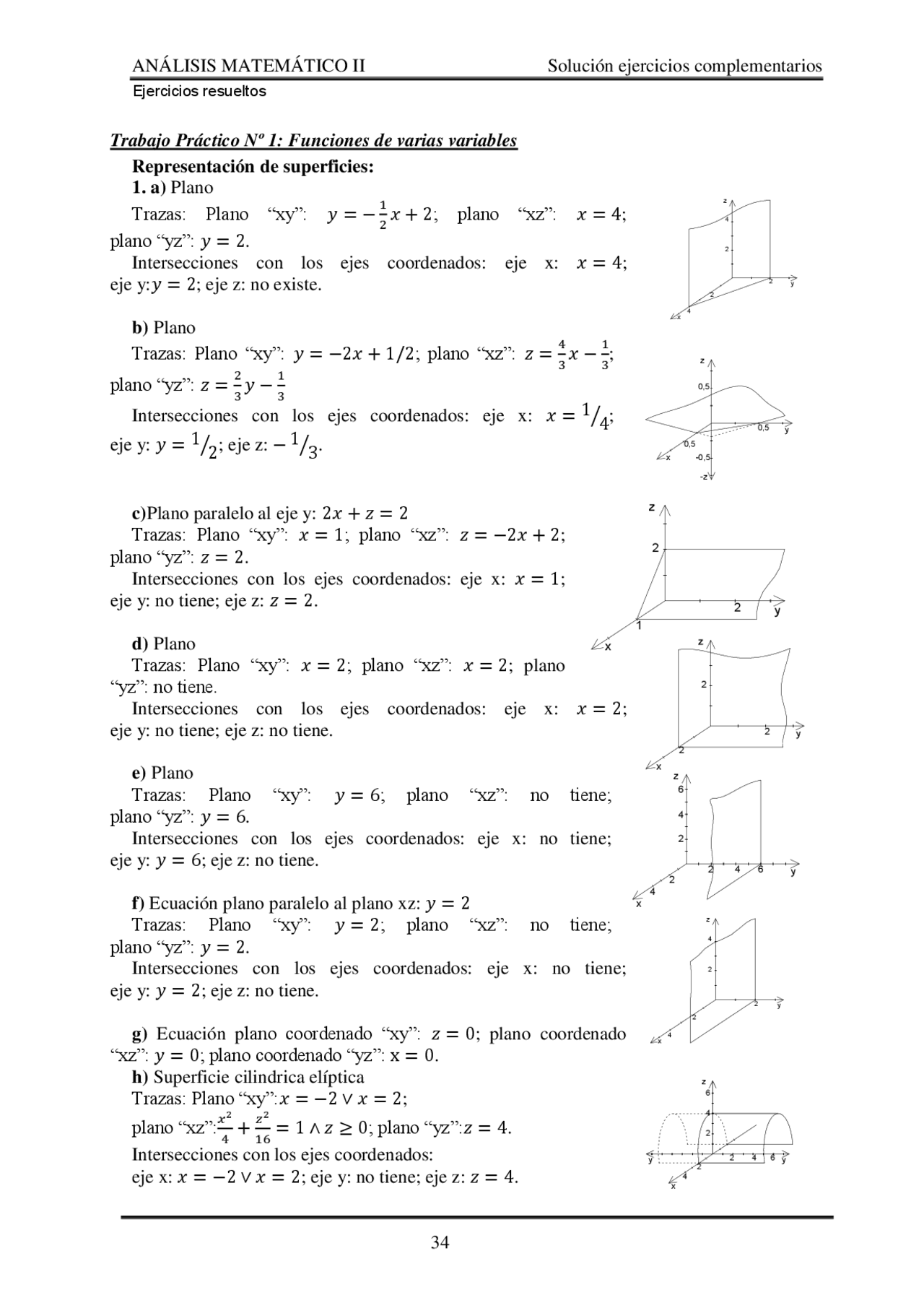 Analisis Matematico 2 Con Ejercicios Resueltos Docsity