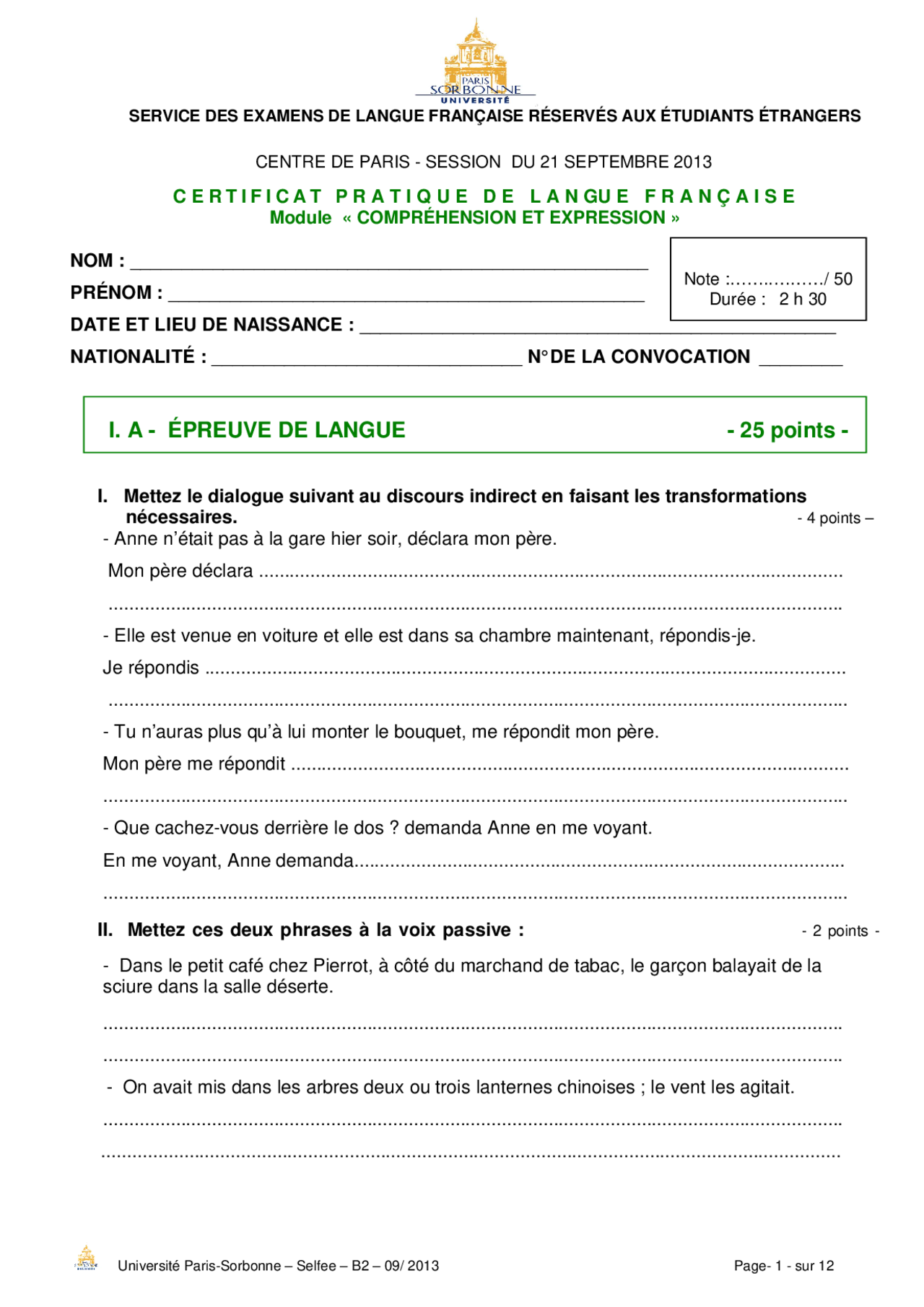 B2, texte Bonjour Tristesse - Docsity