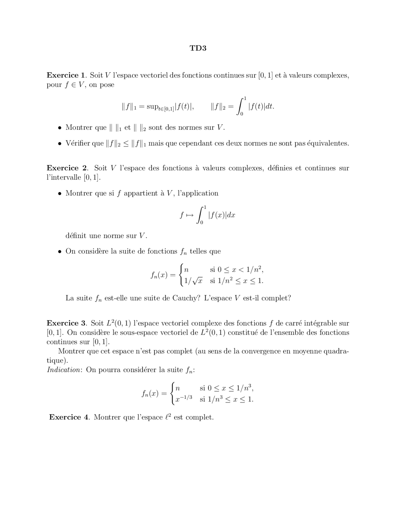 L'espace vectoriel des fonctions | Notes Physique des Mathématiques ...