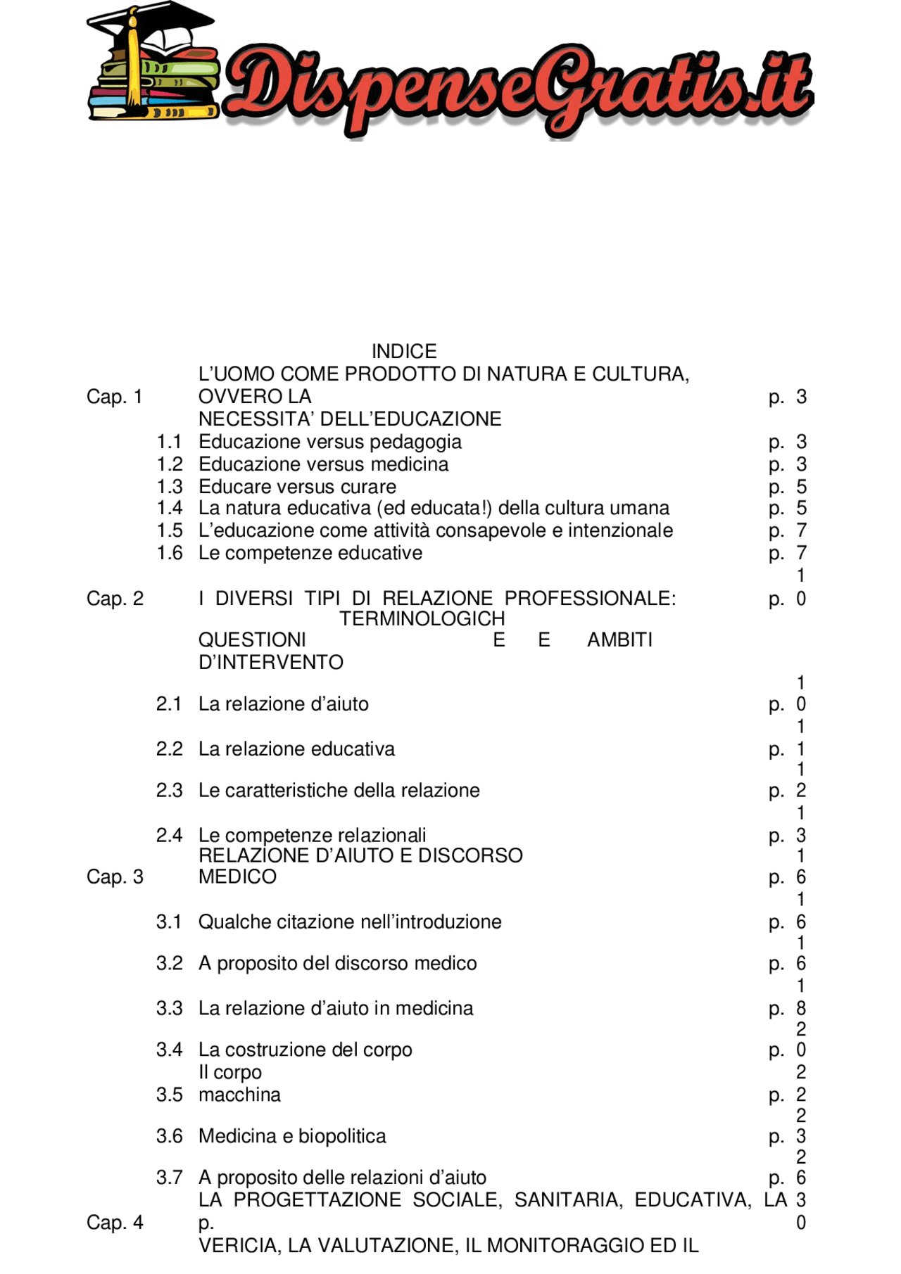 Pedagogia Generale Riassunti Dispense Docsity