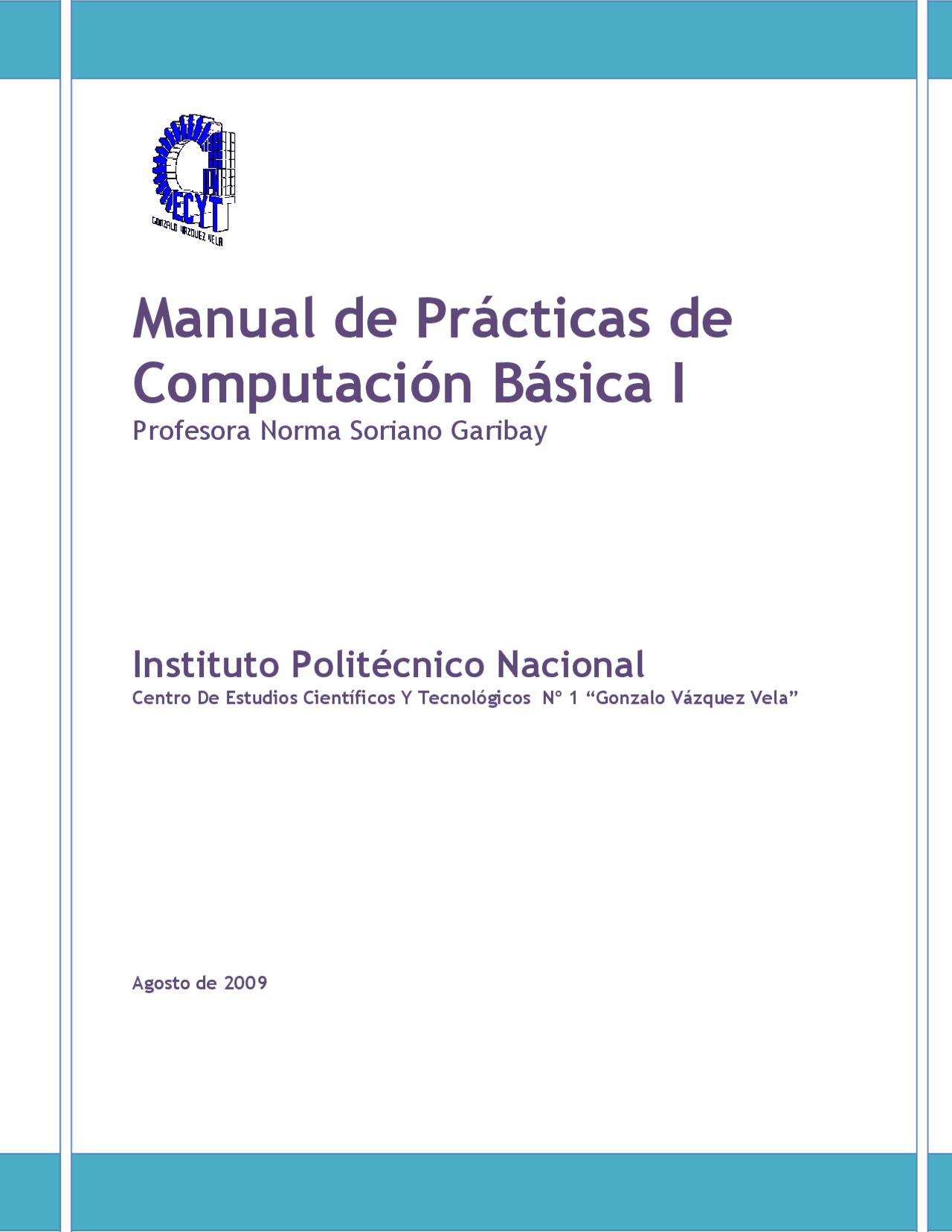 Manual De Prácticas De Computación Básica Docsity