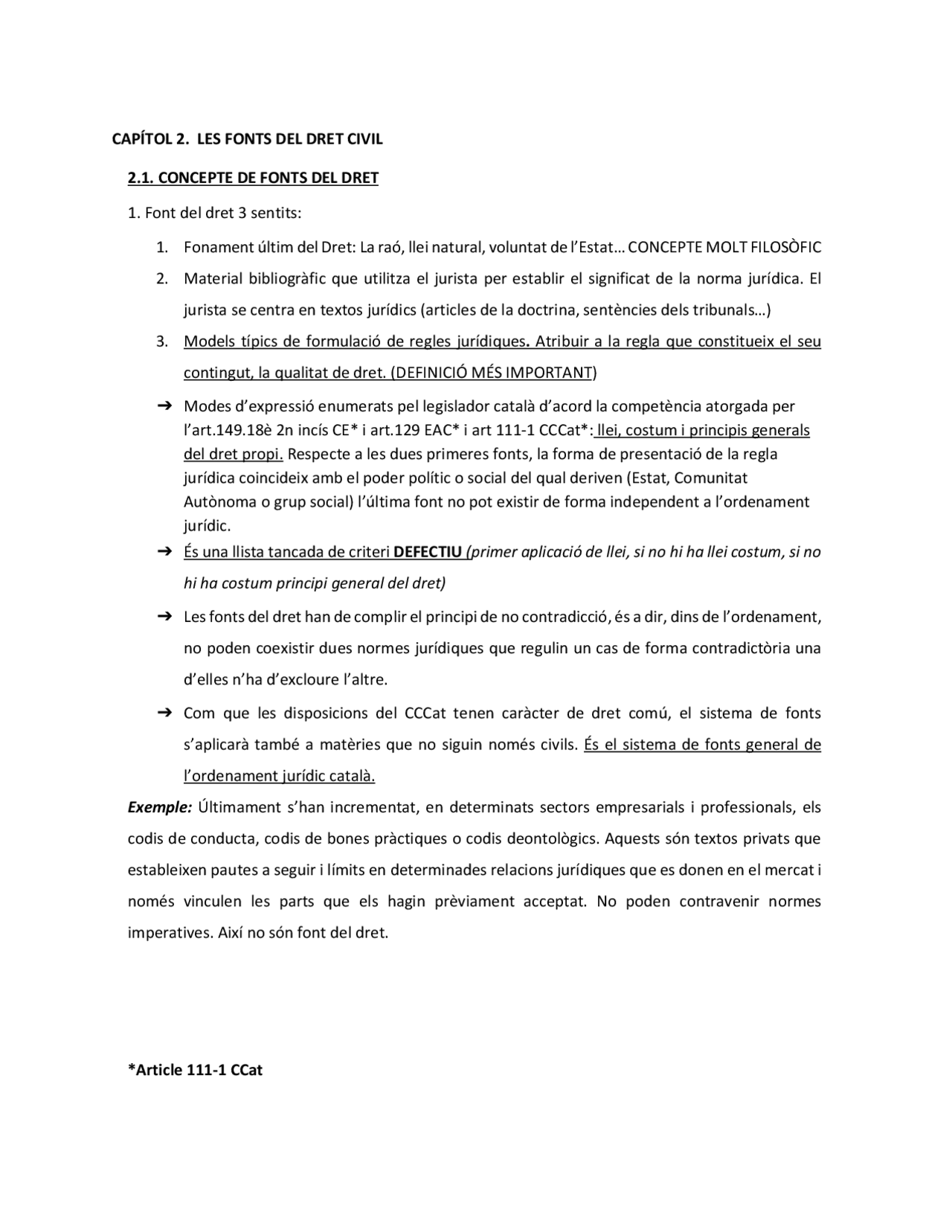 CapÍtol 2 Manual Fonts Del Dret Docsity