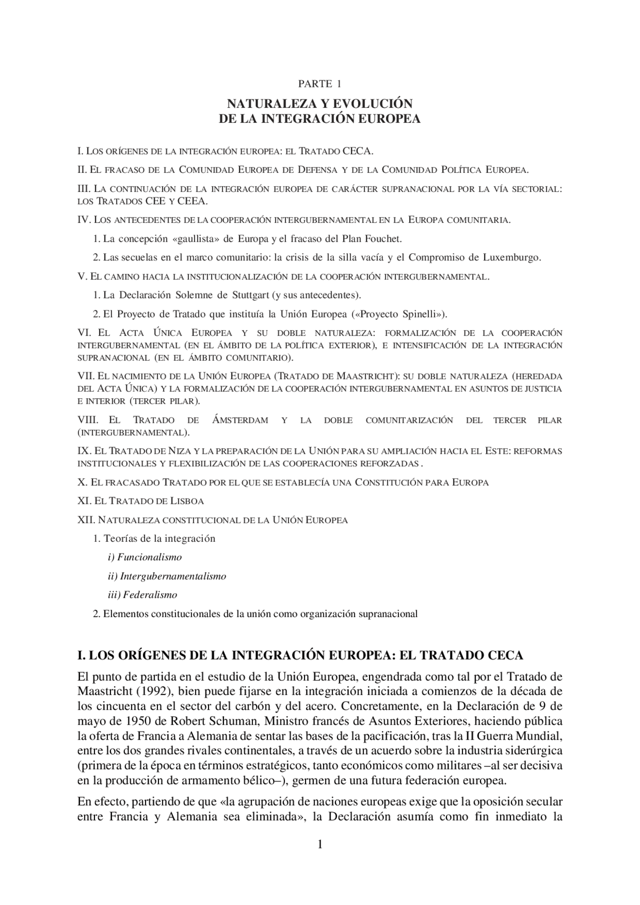 Apuntes Derecho Comunitario Docsity