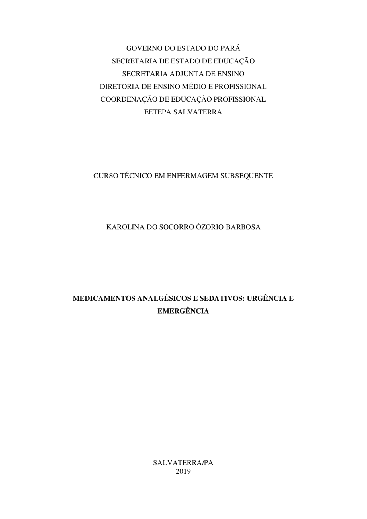 Urgência E Emergência Docsity