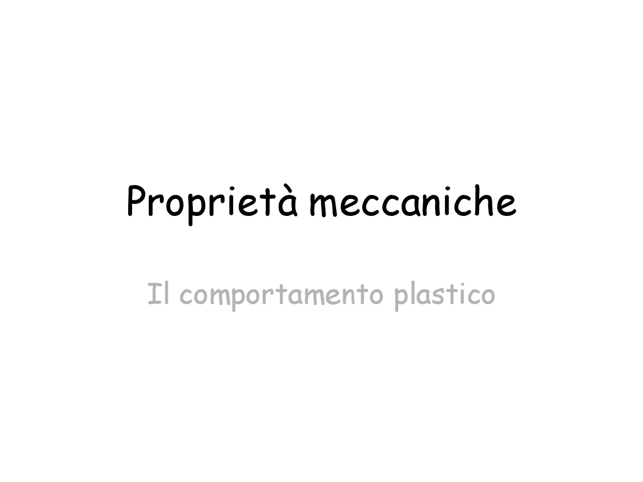 Slides Scienze E Tecnologia Dei Materiali Docsity