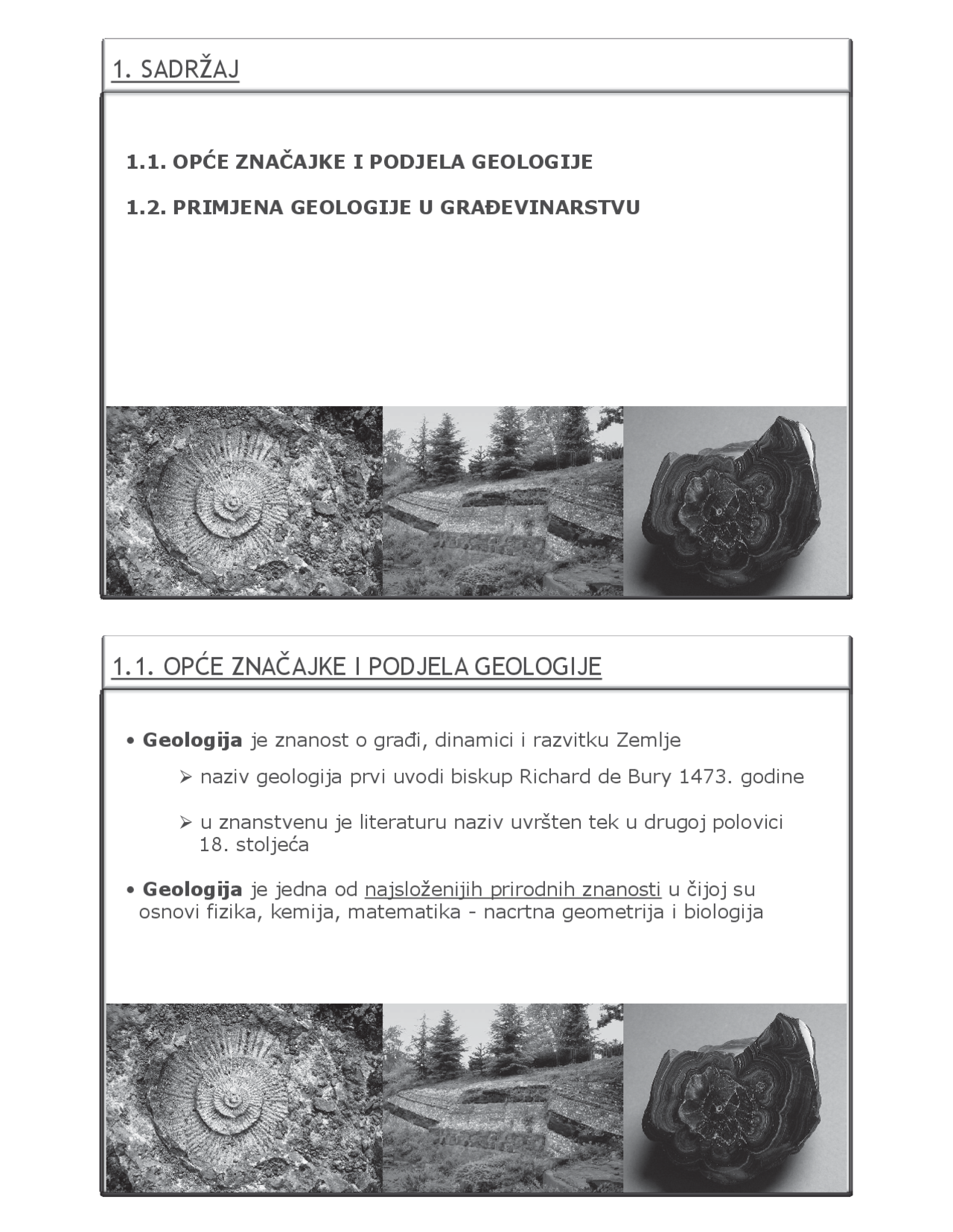 Geologija Za Građevinski Fakultet Skripte Predlog Geologija Docsity