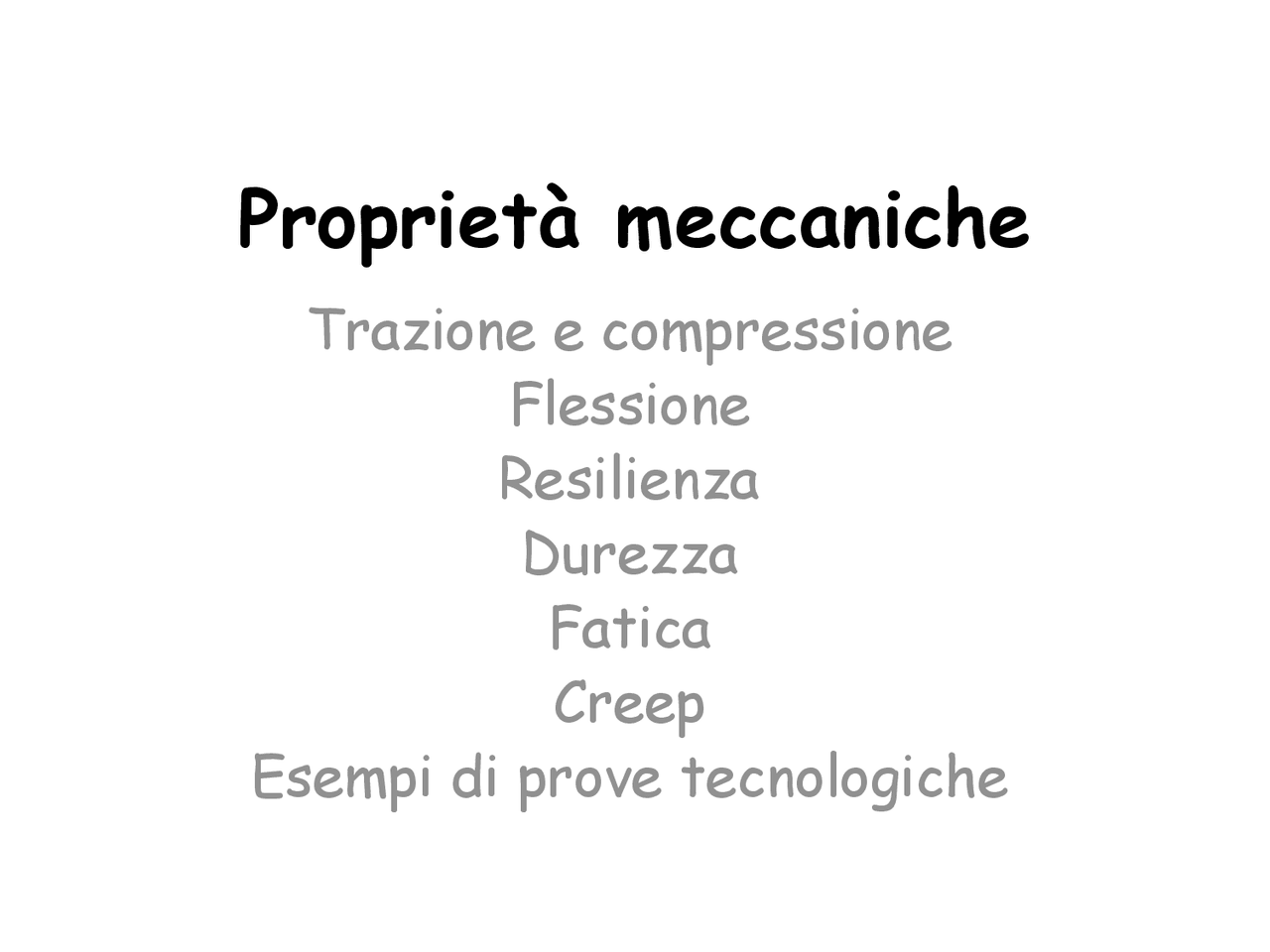 Slides Scienze E Tecnologia Dei Materiali Docsity