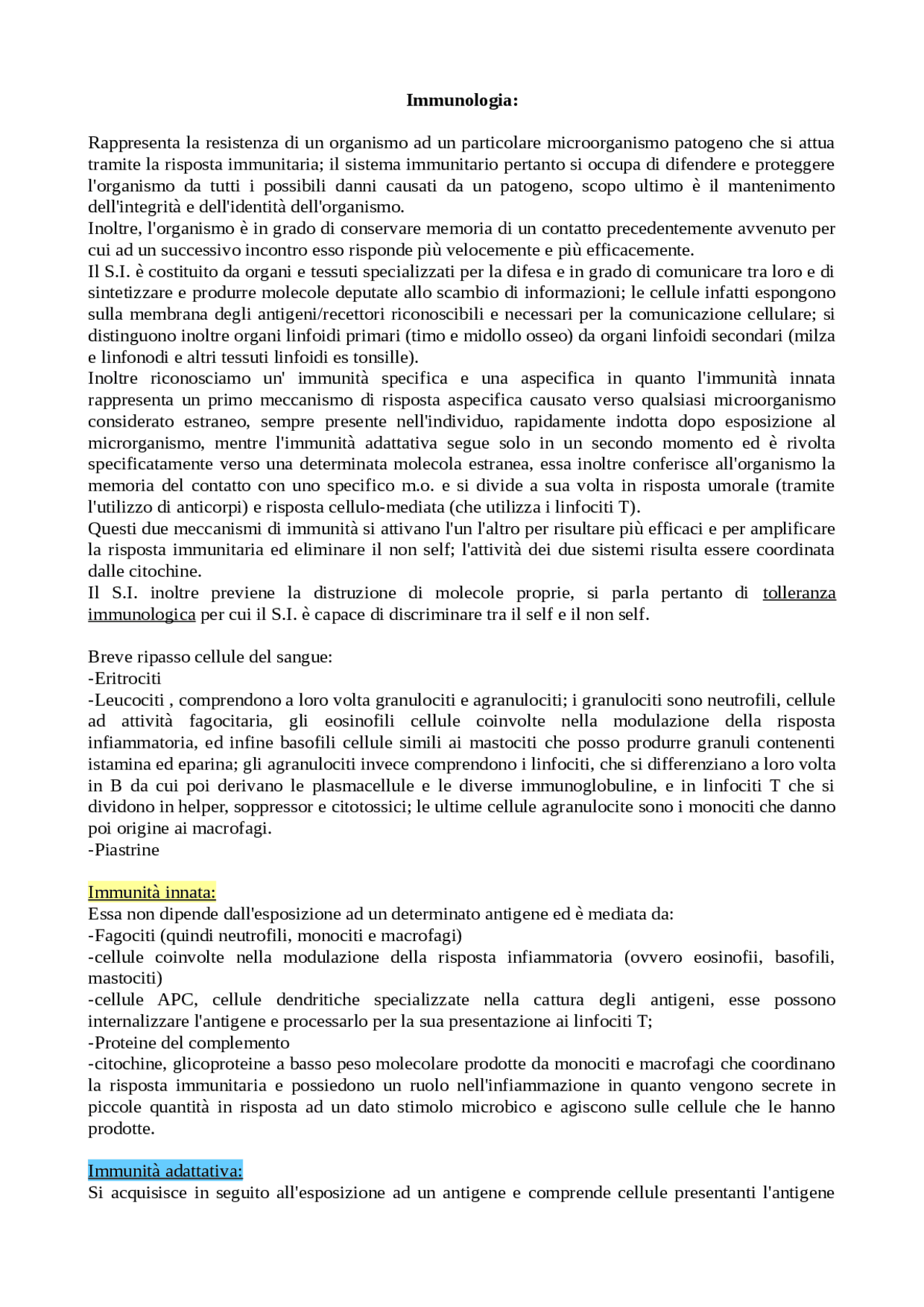 Appunti Di Microbiologia Ctf Docsity
