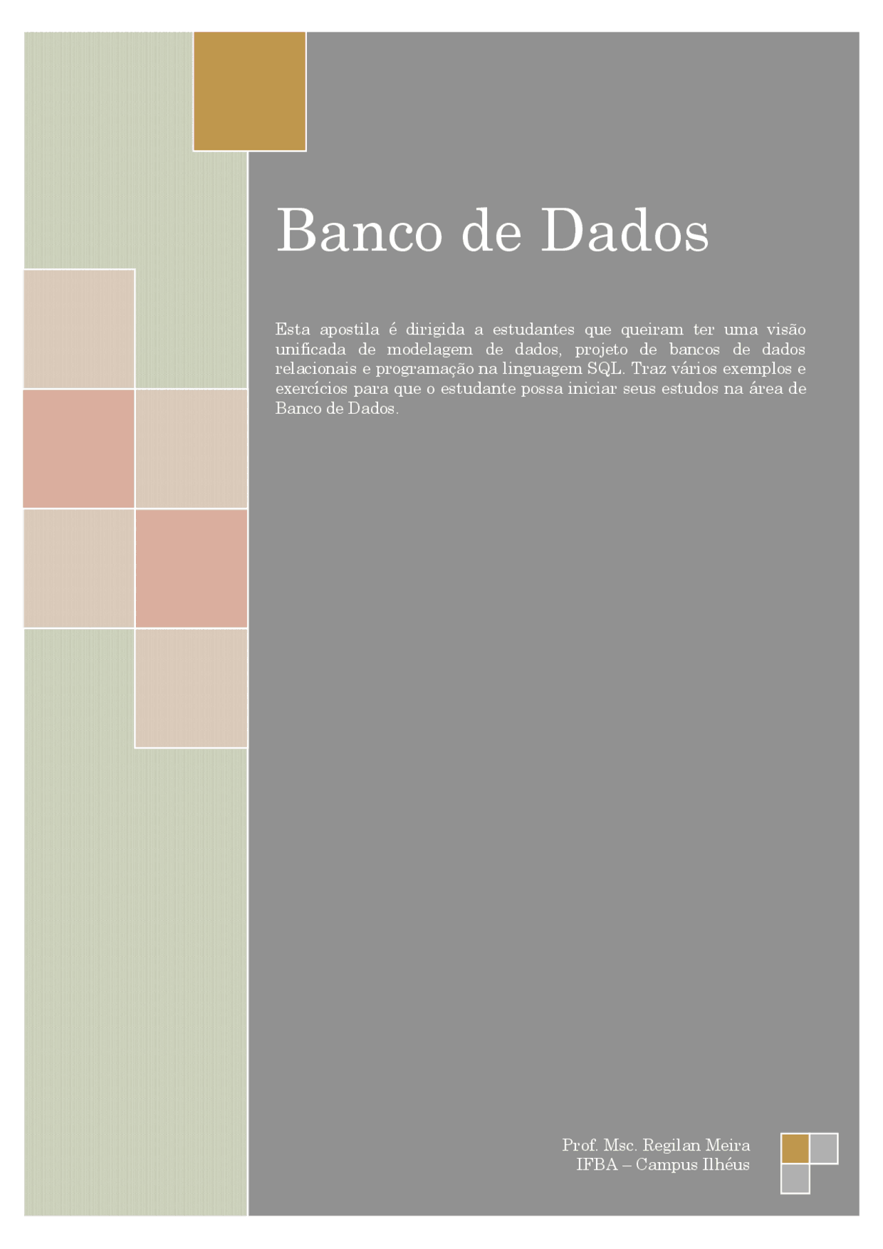 Apostila Banco De Dados Docsity