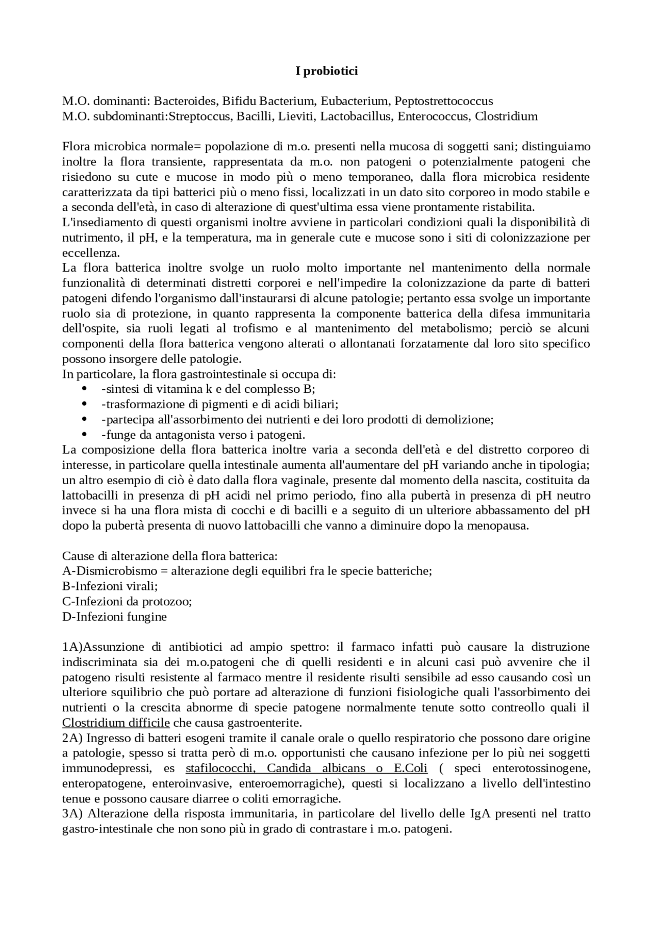 Appunti Di Microbiologia Ctf Docsity