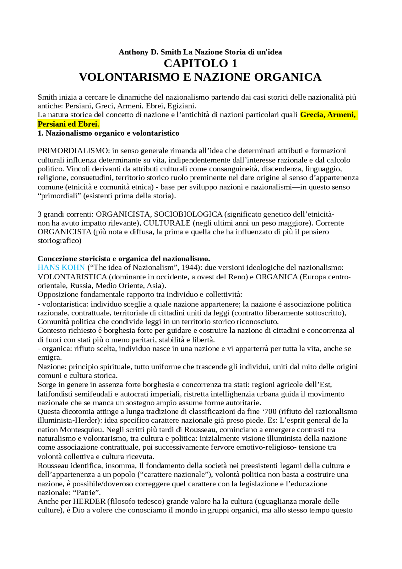 La Nazione Anthony D Docsity