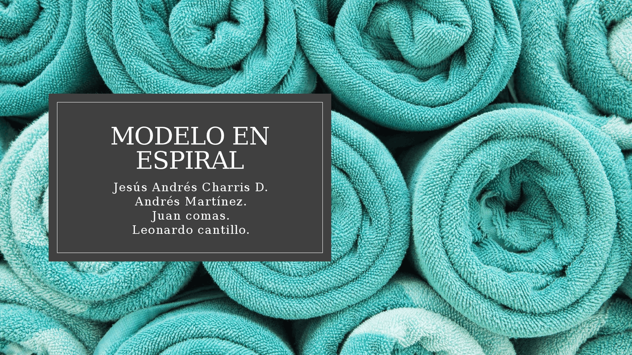 modelo en espiral aplicado en modelado de software | Diapositivas de ...