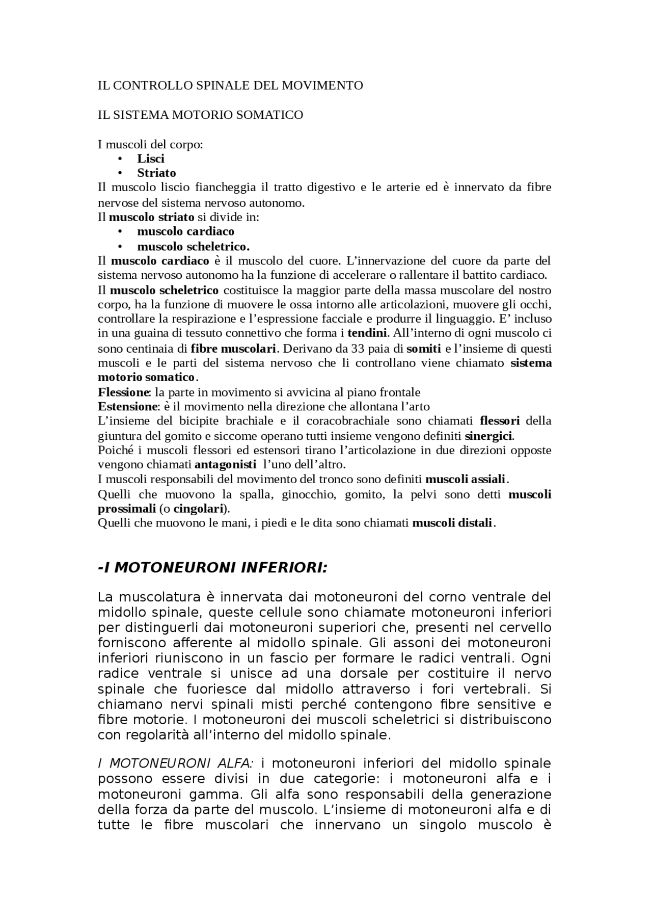Manuale Di Neuroscienze Docsity