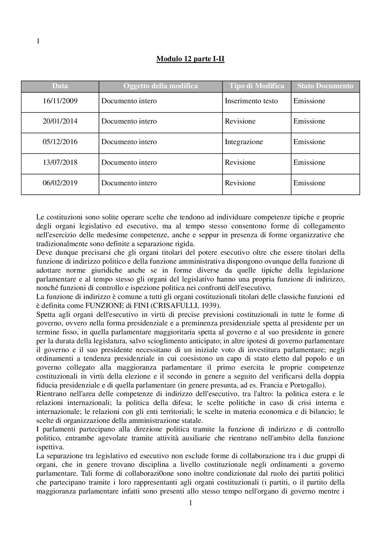 Lezione 12 - Maggioranza e minoranze Modulo 12 parte I-II gazzetta giurisprudenza dir.cost.comp ...