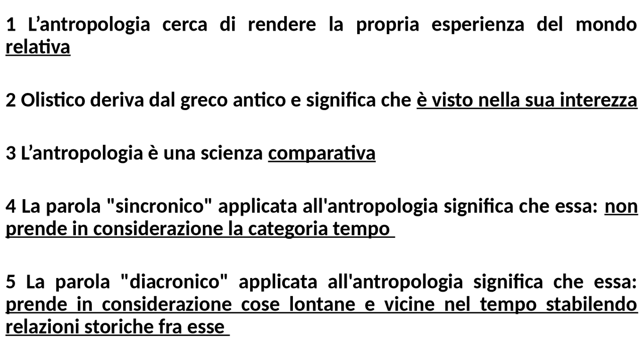 Paniere Compilato Domande Chiuse Con Risposte Di Antropologia Culturale