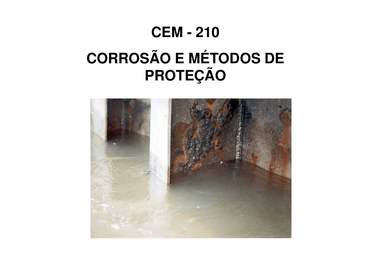 Cinética De Corrosão Docsity