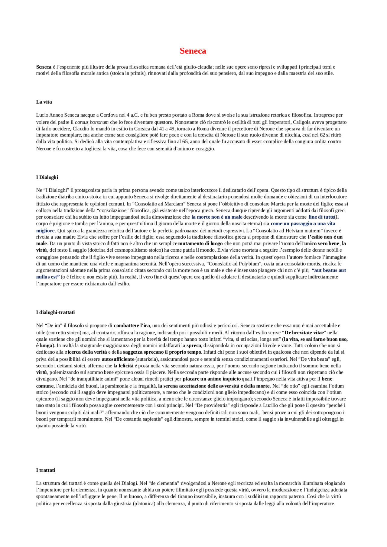 SENECA, PETRONIO, MARZIALE, QUINTILIANO, GIOVENALI, TACITO E APULEIO - Docsity