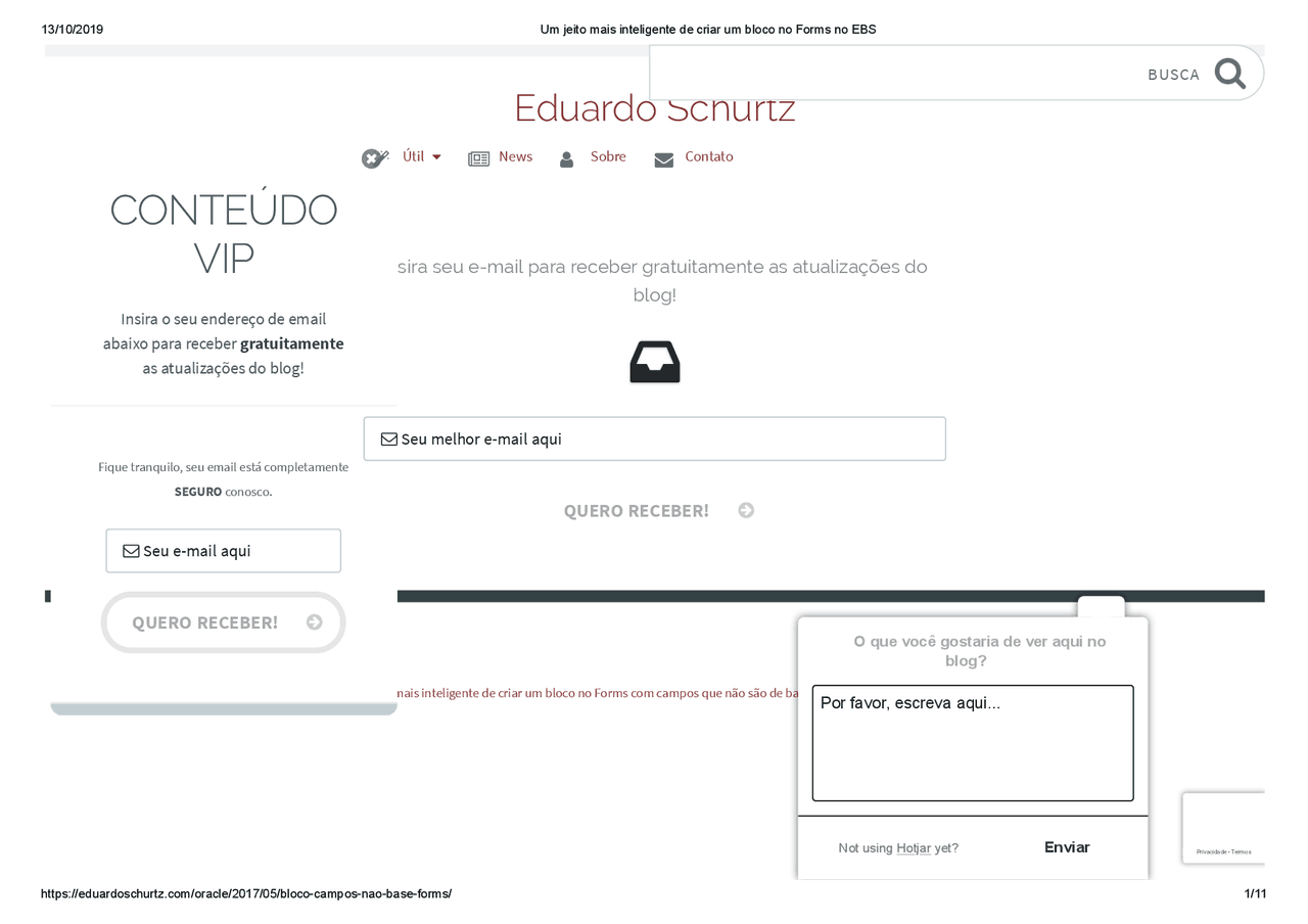 Oracle Forms Básico Tecnologia Da Informação Docsity