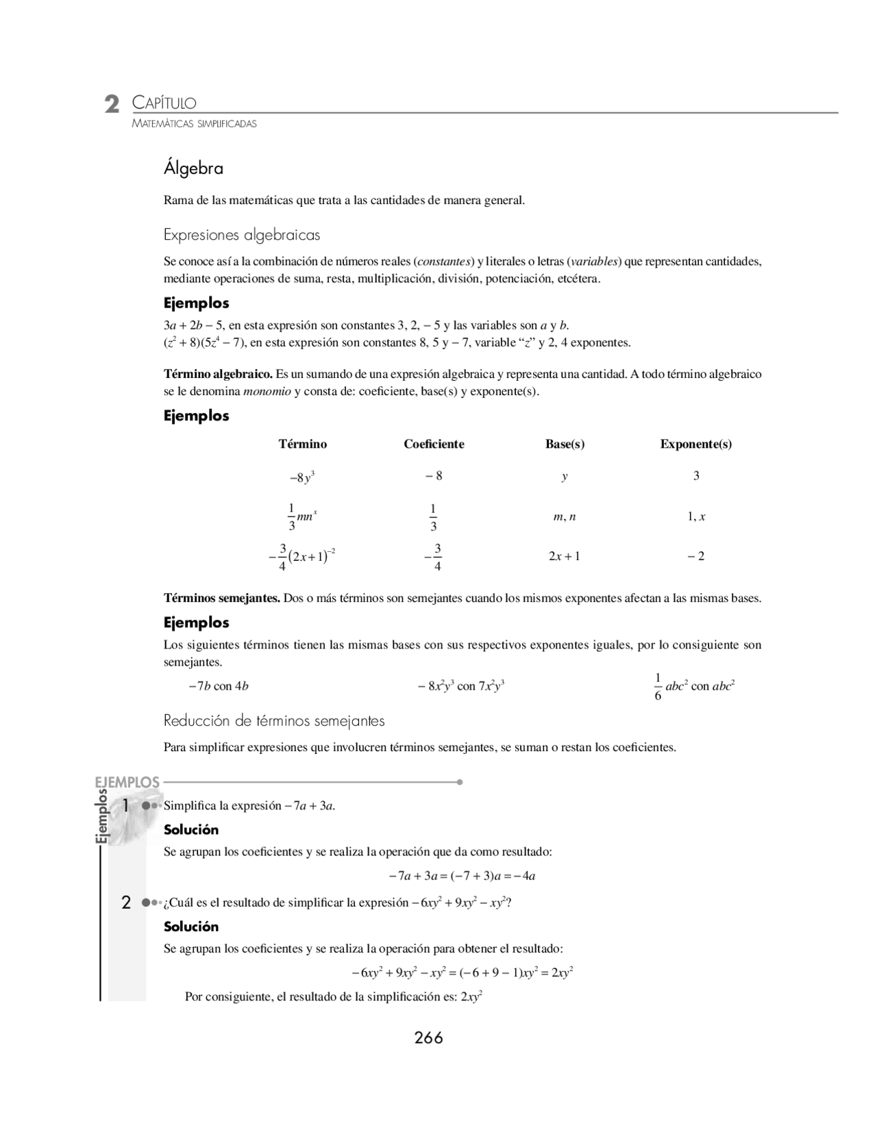 Libro de Algebra para Bachiller y Universidad - Docsity
