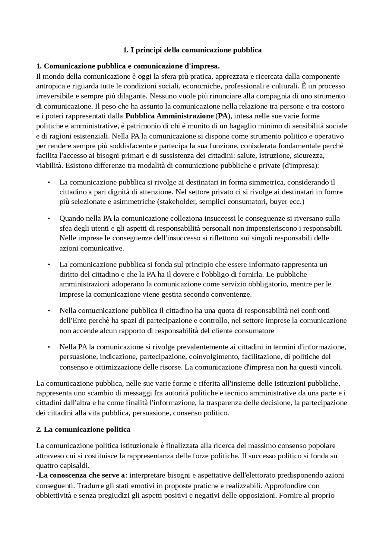 Teorie E Tecniche Della Comunicazione Pubblica Foti Docsity