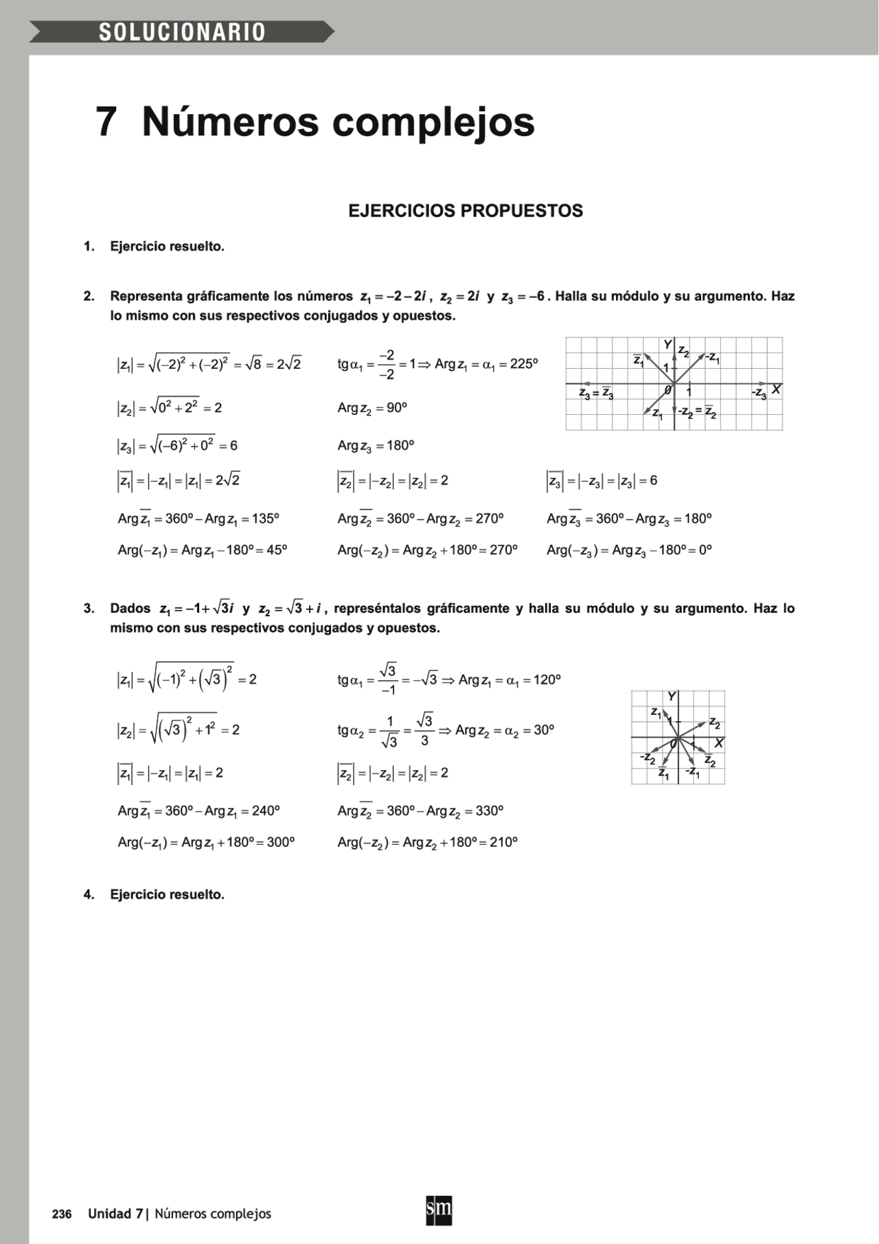 Números Complejos Ejercicios Resúmenes De Matemáticas Docsity