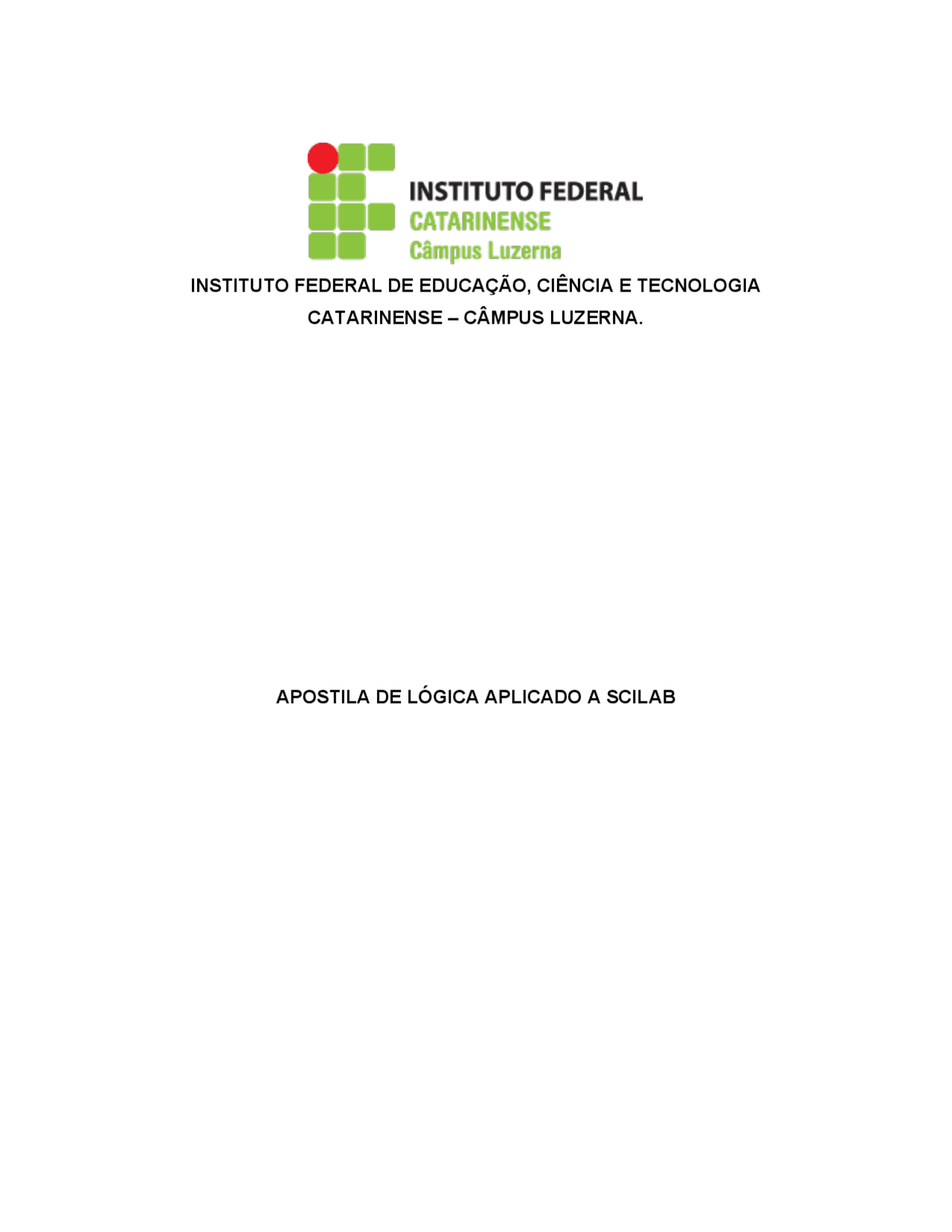 Apostila De Programação Em Scilab Docsity