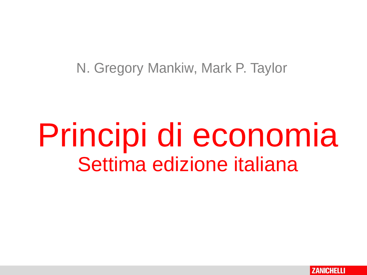 Economia Politica Slide Docsity