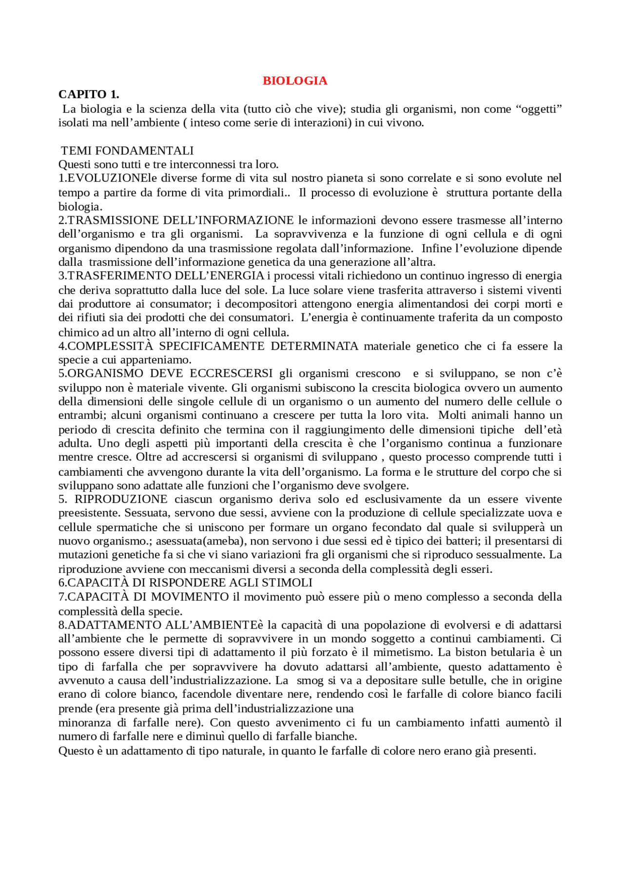 Biologia E Genetica Solomon Berg Docsity