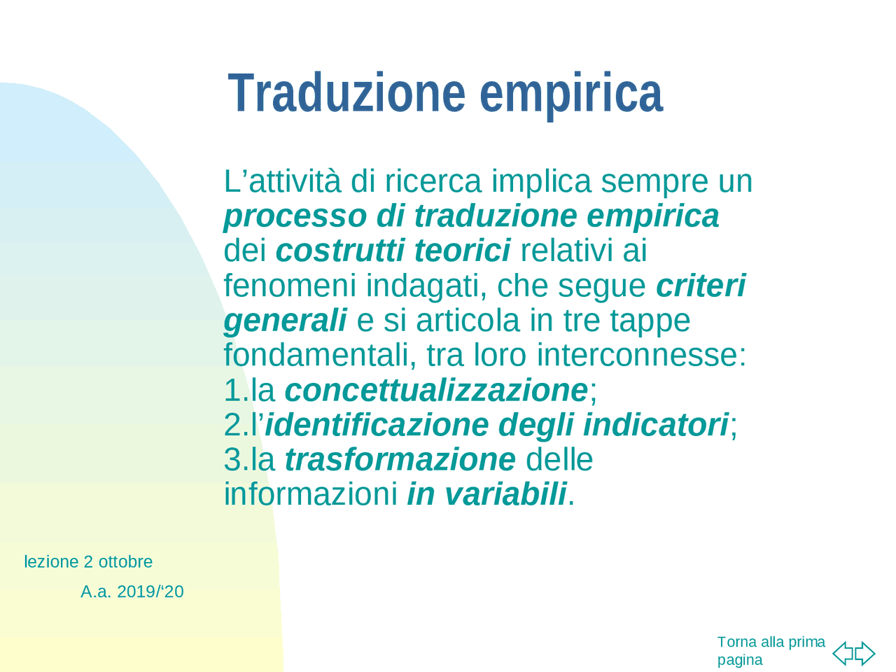 Metodologia Di Ricerca Sociale Quantitativa 1 Docsity