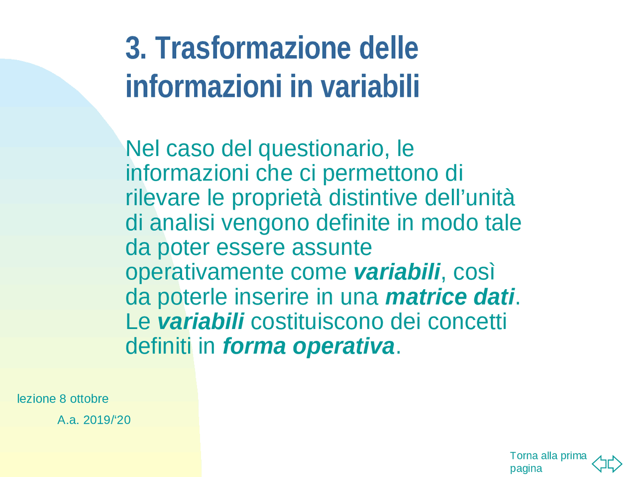 Metodologia Di Ricerca Sociale Quantitativa 1 Docsity