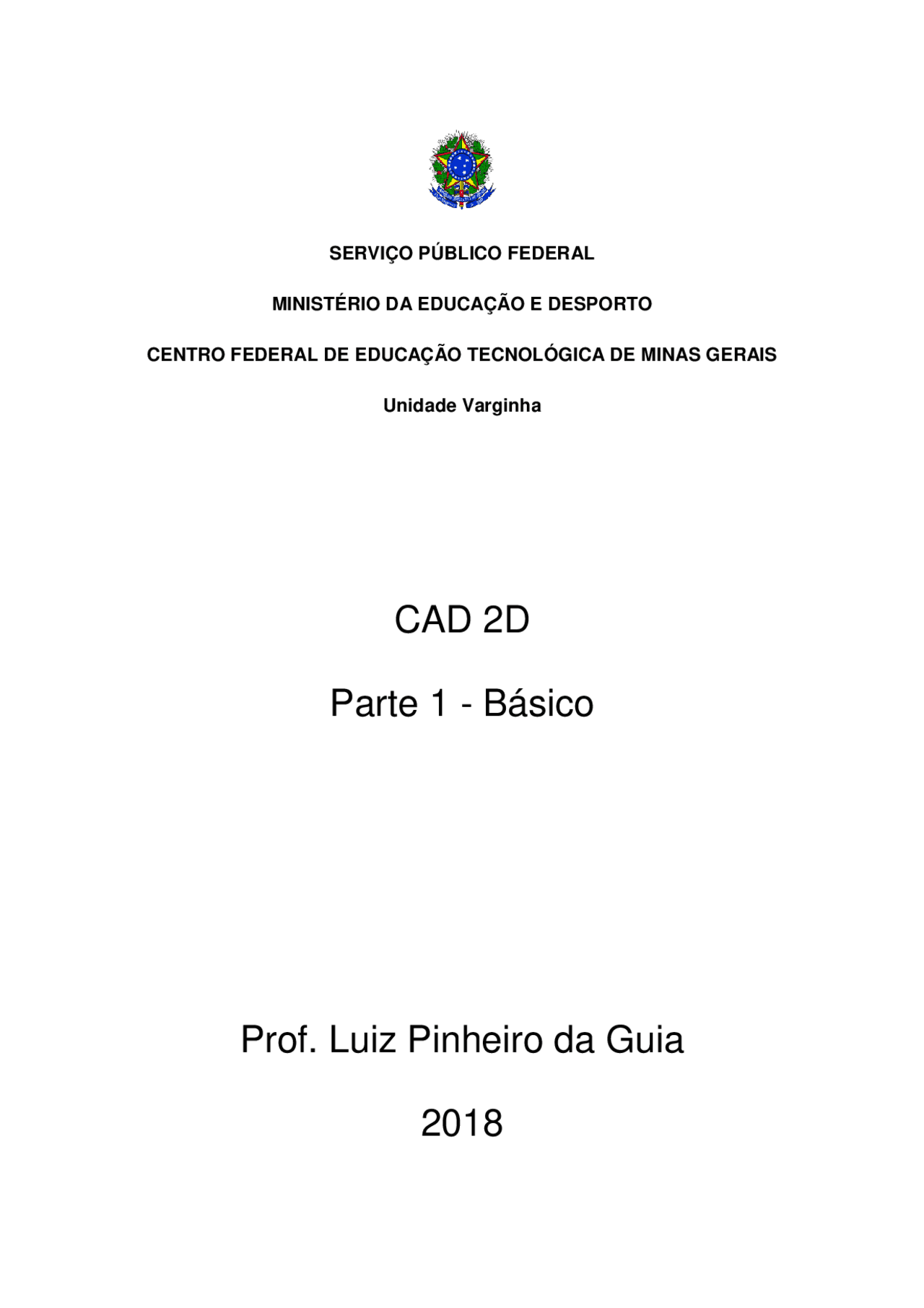 Autocad 2d Curso BÁsico Docsity