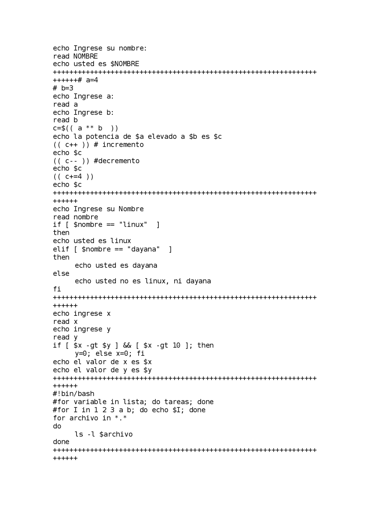 Scripts Ejercicios De Ubuntu Apuntes De Programación Informática