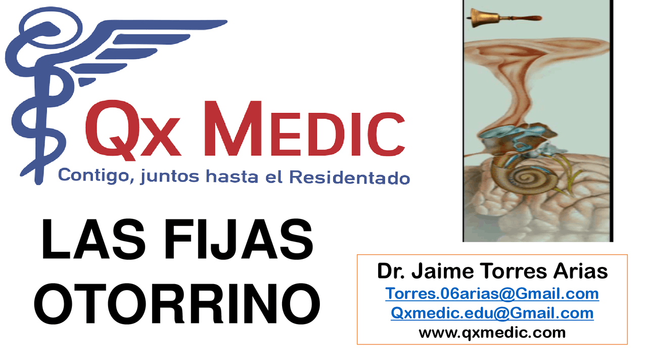 Manual De Otorrinolaringología Docsity